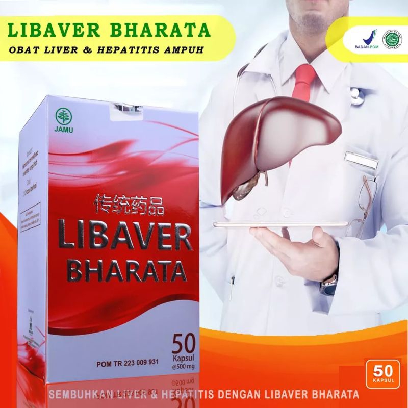 Jual Obat Liver Penyakit Kuning Super Ampuh Libaver Bharata Asli 100% ...