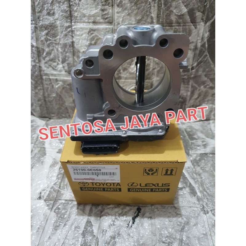 Jual TROTOR BODY THROTTLE BODY INNOVA REBORN DIESEL ASLI 26100-0E050 ...