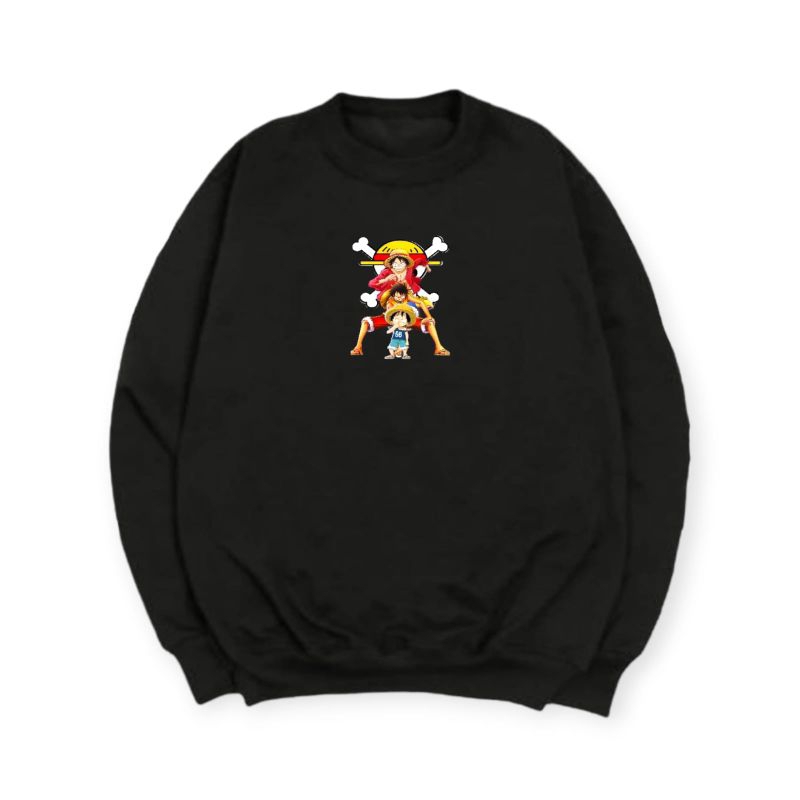 Jual Sweater One piece Crewneck One piece Hoodie Onepiece Luffy gear 5 ...