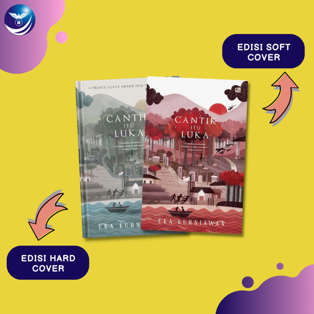 Jual Buku Cantik Itu Luka Edisi Hard Cover (Bonus) & Soft Cover - Eka ...