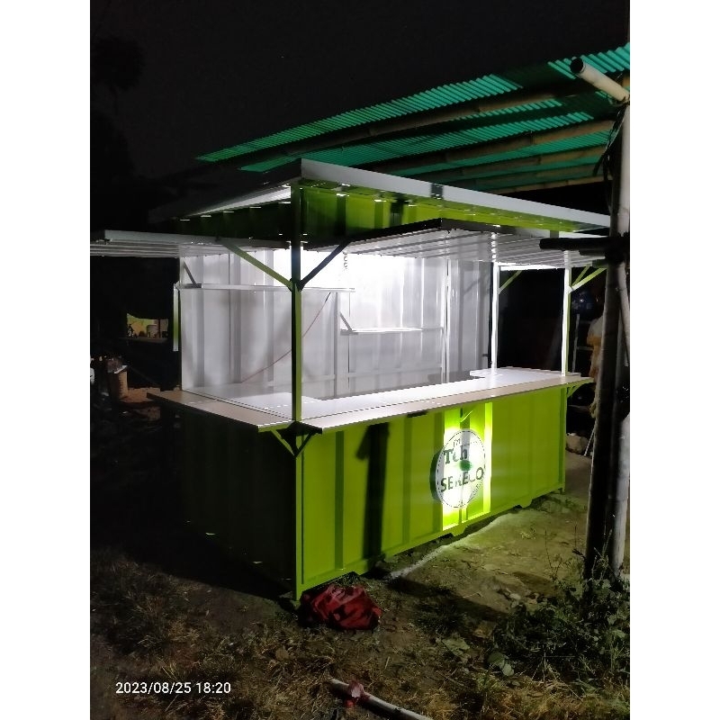 Jual booth semi container Booth kontainer 250 x 110 x 200cm | Shopee ...