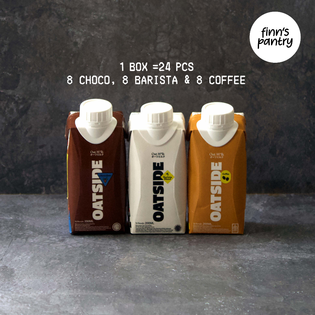 Jual (1 BOX) OATSIDE Mini Cap/Straw 200ml | Shopee Indonesia