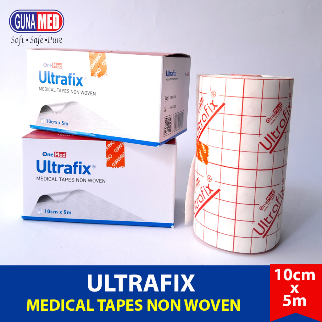 Jual Ultrafix Medical Tapes Non Woven One Med/ Plester Luka | Shopee ...