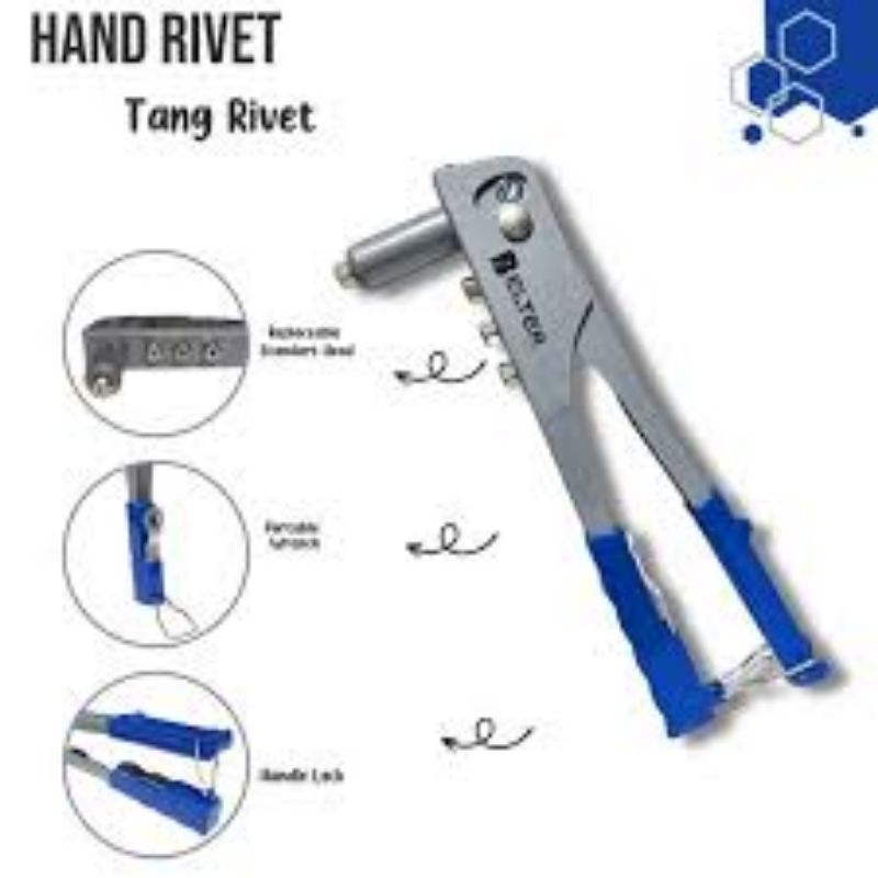 Jual TANG RIVET HAND RIVET BELTER / KODAI | Shopee Indonesia