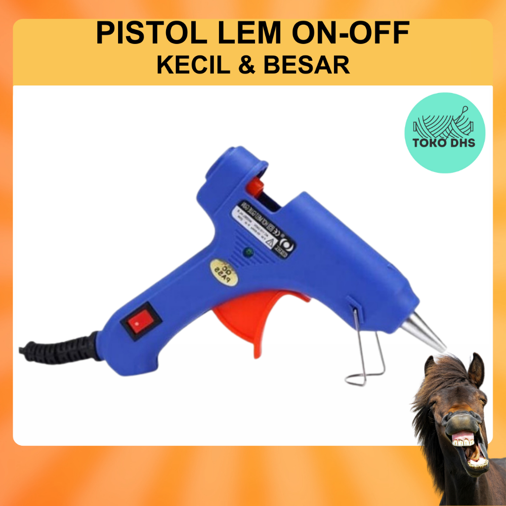 Jual Alat Lem Tembak / Pistol Lem Tembak On Off 20 Watt & 40 Watt ...