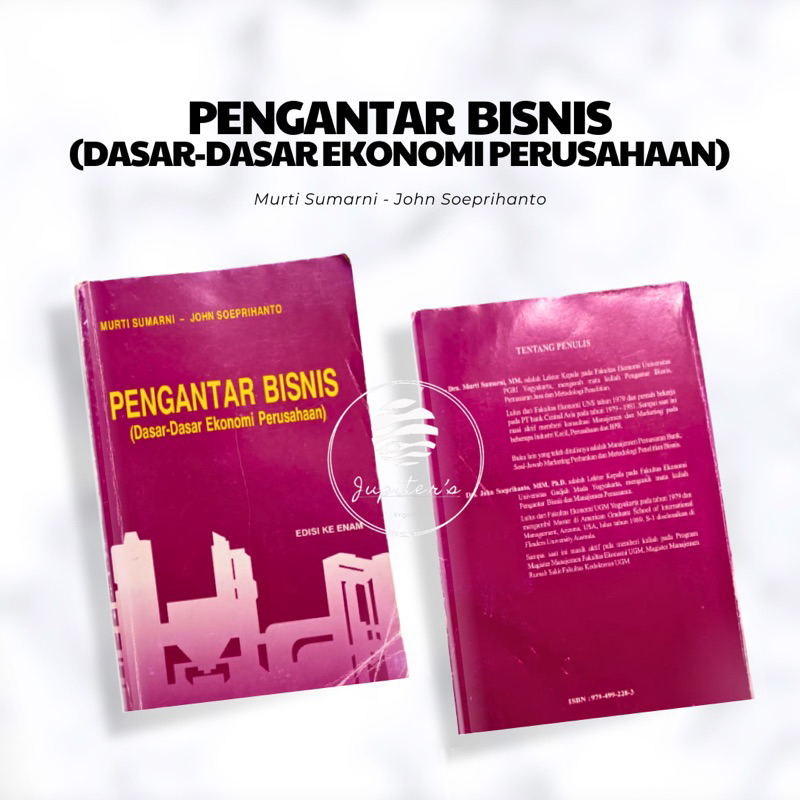 Jual Pengantar Bisnis (Dasar-Dasar Ekonomi Perusahaan) | Shopee Indonesia
