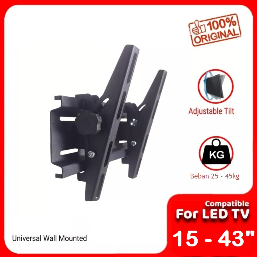 Jual Bracket TV LED / LCD | 15 - 32 inch | 22 - 43 inch | Universal ...