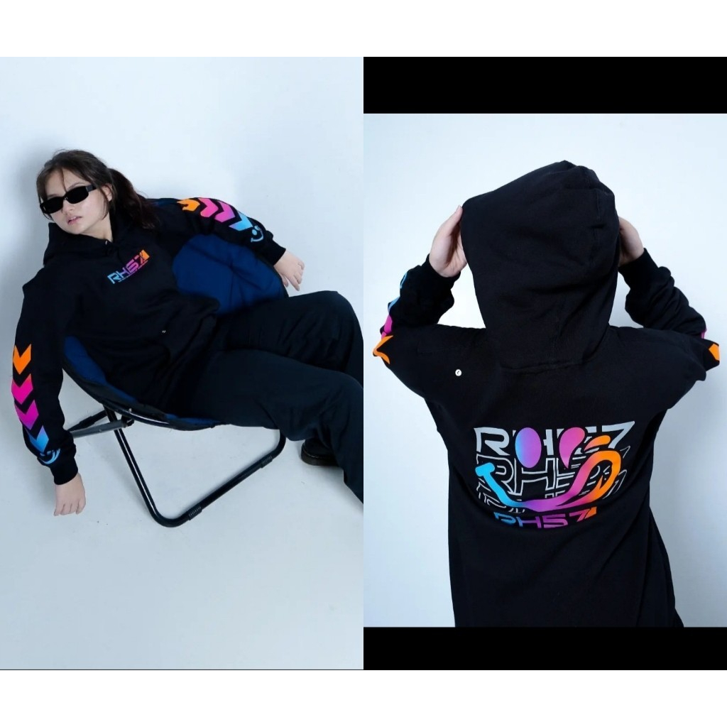 Jual Jaket Hoodie RH57 Racing Hell Motif Smile Animasi | Shopee Indonesia