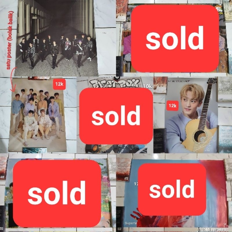 Jual [OFFICIAL] Poster NCT DREAM, SUPER M, TREASURE, MARK NCT NATURE ...
