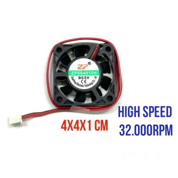 Jual Kipas DC 5V 4cm Cooling Fan 4 cm 5 V 5 Volt 5Volt 4x4 Mini ...