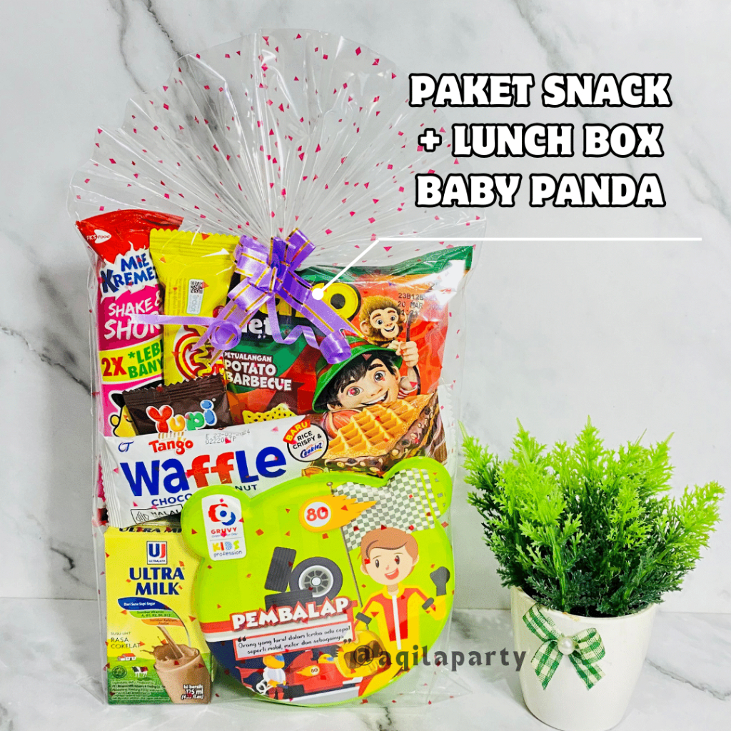 Jual Snack paket ulang tahun anak termurah best seller/Bingkisan ultah ...