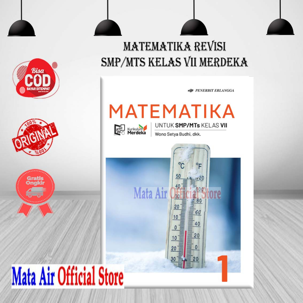 Jual MATEMATIKA SMP/MTS KELAS 7 8 9 KURIKULUM MERDEKA - WONO ERLANGGA | Shopee Indonesia