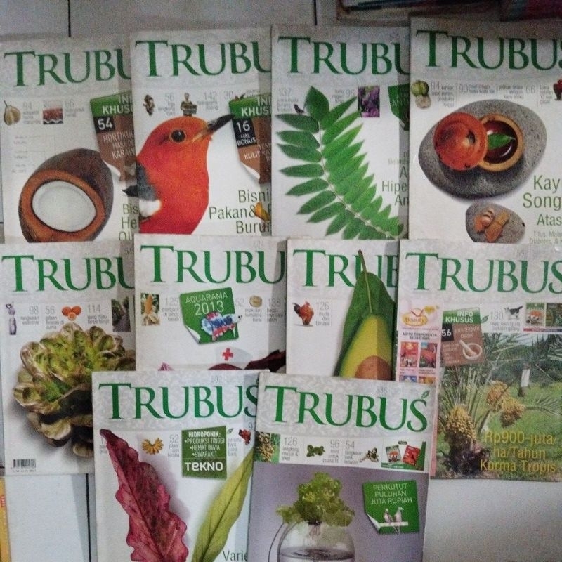 Jual Majalah trubus harga 5000an ada banyak judul | Shopee Indonesia