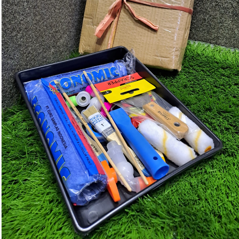 Jual Paket Lengkap Alat Cat Pertukangan Untuk Cat Tembok dan peralatan ...