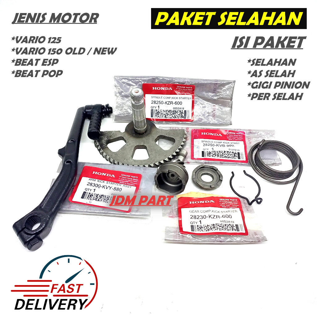 Jual PAKET SELAHAN KOMPLIT VARIO 125 / VARIO 150 OLD DAN NEW / BEAT ESP ...