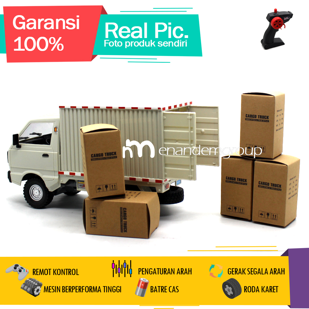 Jual Mainan Mobil Box Remot Kontrol RC Kei Car Suzuki Carry Cas 2,4 GHZ ...