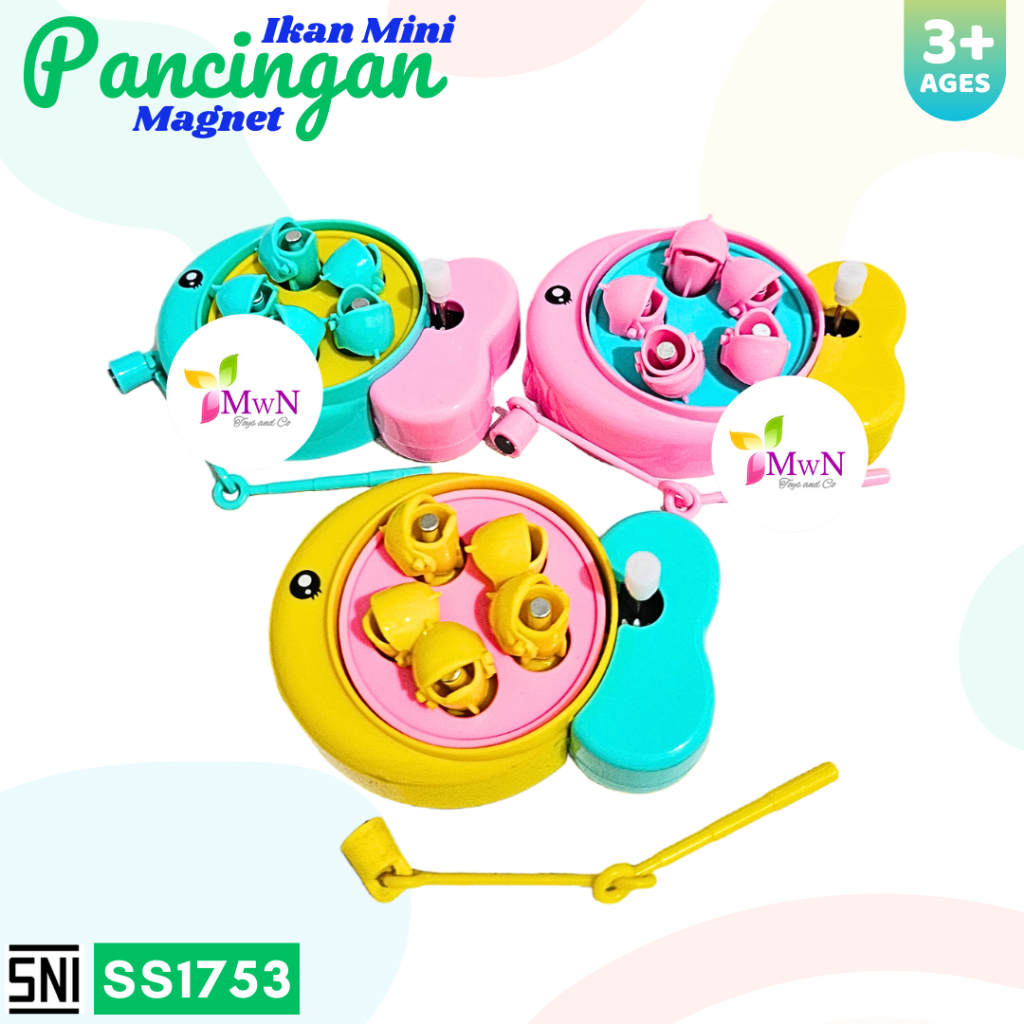 Jual MWN Mainan Pancingan Magnet Mini Putar SS1753 | Shopee Indonesia