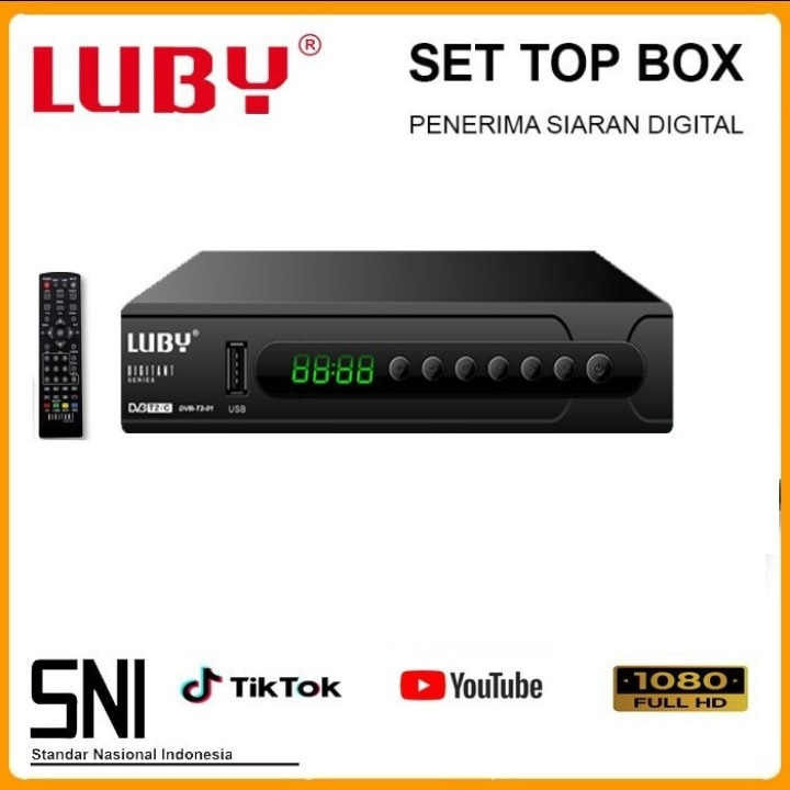 Jual LUBY 01 Set Top Box ( STB ) Smart Digital TV Box Receiver 1080p ...