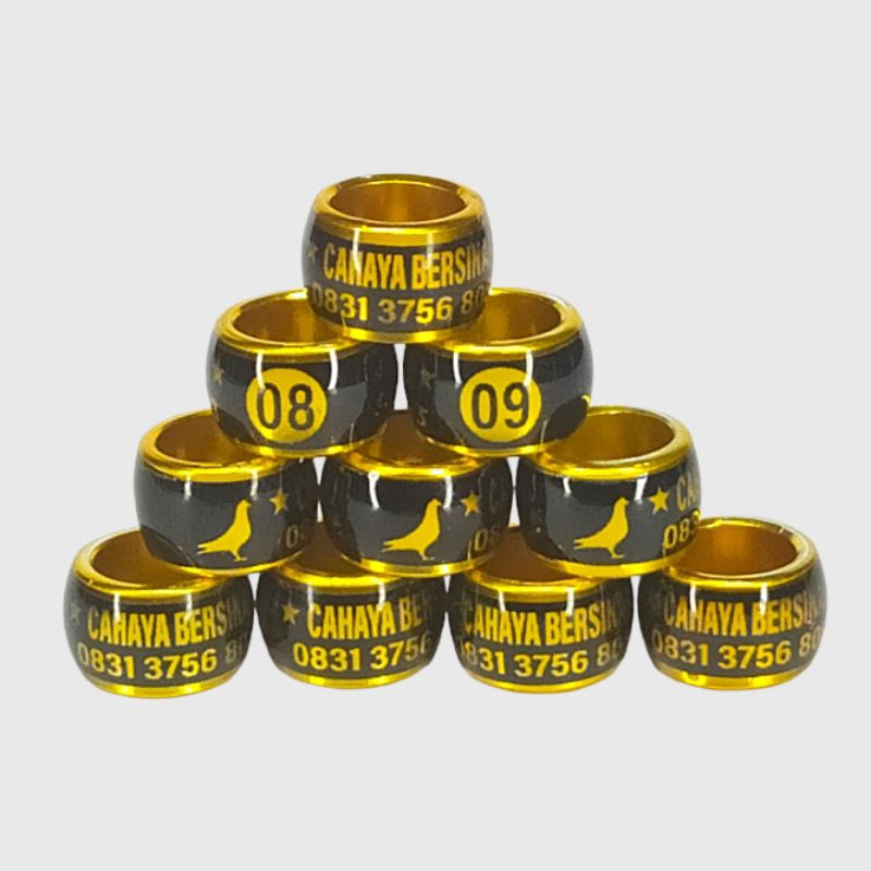 Jual RING MERPATI CUSTOM NAMA REQUEST NAMA SENDIRI ALLOY DONAT ...