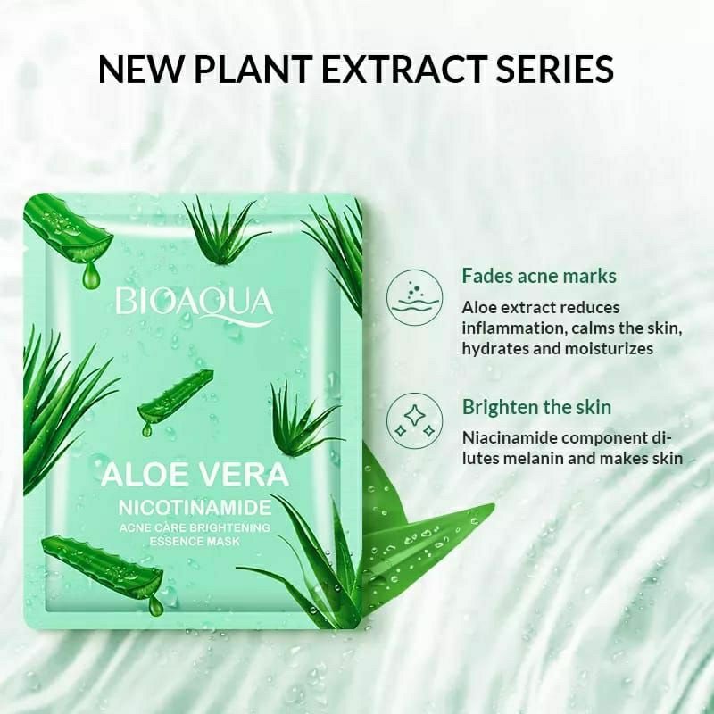 Jual Bioaqua Aloe Vera Sheetmask | Shopee Indonesia