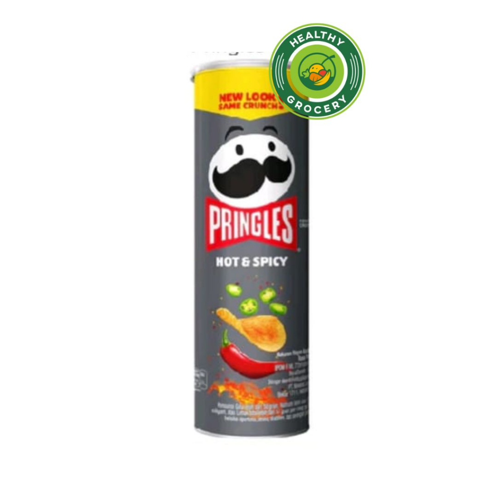 Jual Pringles Potato Chips 107gr / cheese / seaweed / BBQ / ori / sour ...