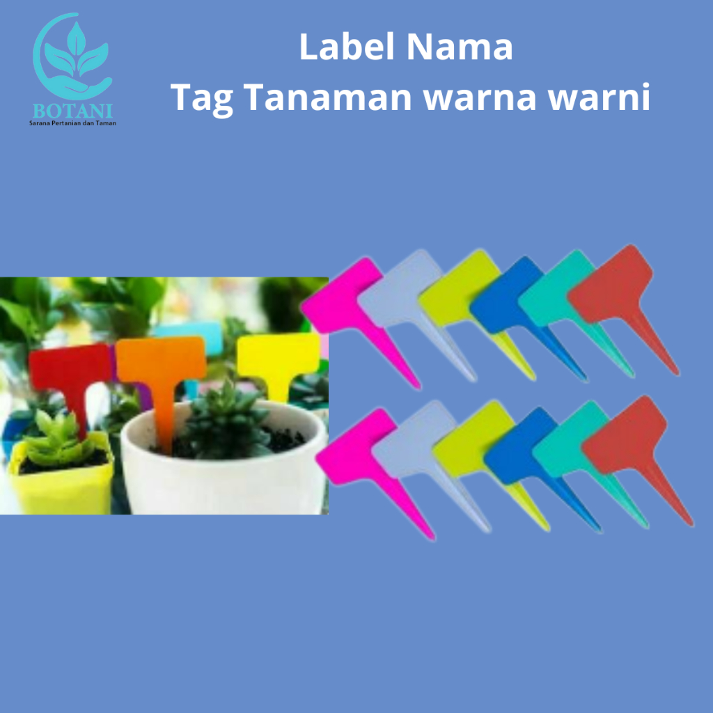 Jual Label Penanda / Name Tag Tanaman Hias (Per 25pcs) Tahan Air ...