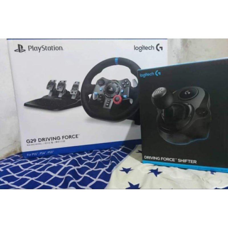 Jual logitech g29 steering wheel + shifter | Shopee Indonesia