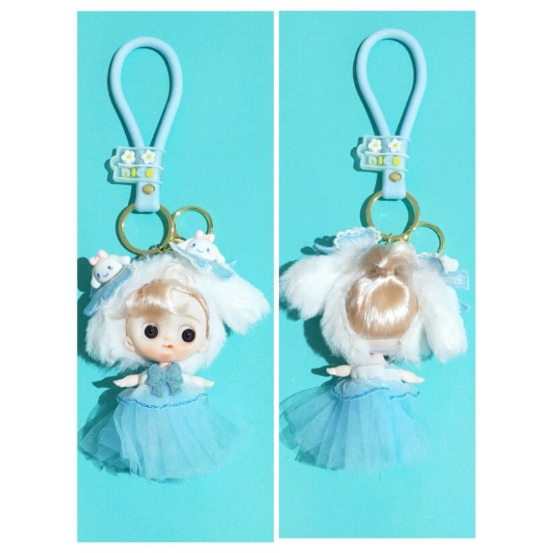 Jual Boneka Barbie Baby Girl Sanrio cute doll gantungan kunci kawaii ...