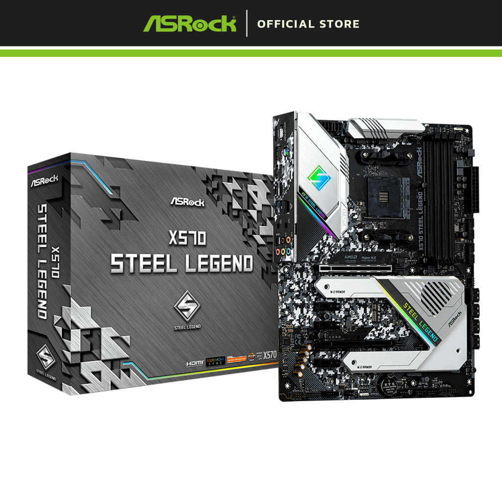 Jual ASRock X570 Steel Legend | Shopee Indonesia