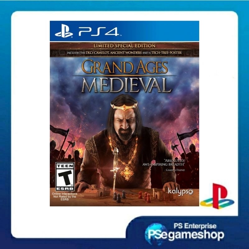 Jual Ps4 Grand Ages: Medieval (Limited Special Edition/Preloved ...