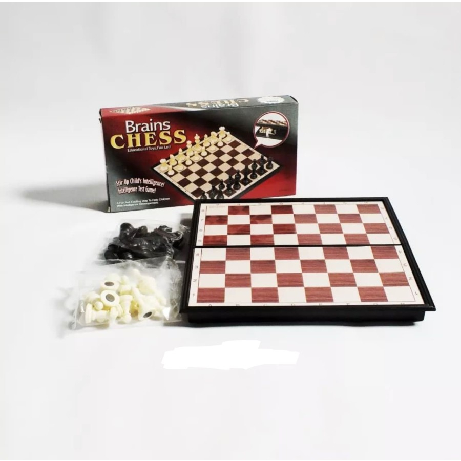 Jual KK Papan Catur Magnet Chess Magnetic Board Game 25x25 Cm | Shopee ...