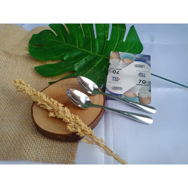 Jual 1lusin Sendok Mini 70 SS Silver | Sendok Kopi Puding Dessert Teh ...