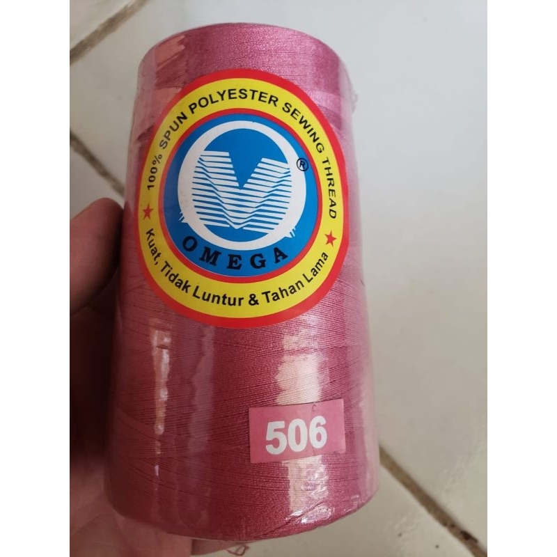 Jual Benang Jahit Katun OMEGA (OG) - 40/2 isi 5000 yard | Shopee Indonesia