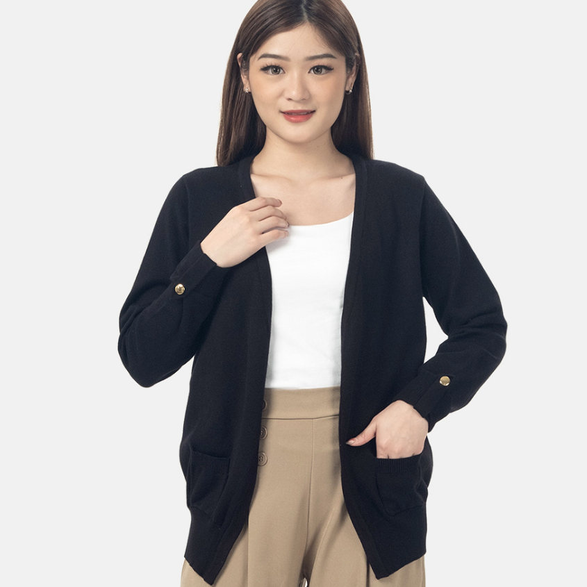 Jual MKY CLOTHING CARDIGAN BASIC KARDIGAN KATUN RAJUT BASIC | Shopee Indonesia