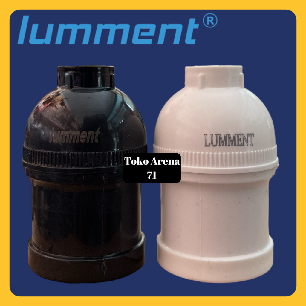 Jual Fitting Lampu Gantung Hitam Putih SNI Lumment Fitting Gantung model Broco | Shopee Indonesia