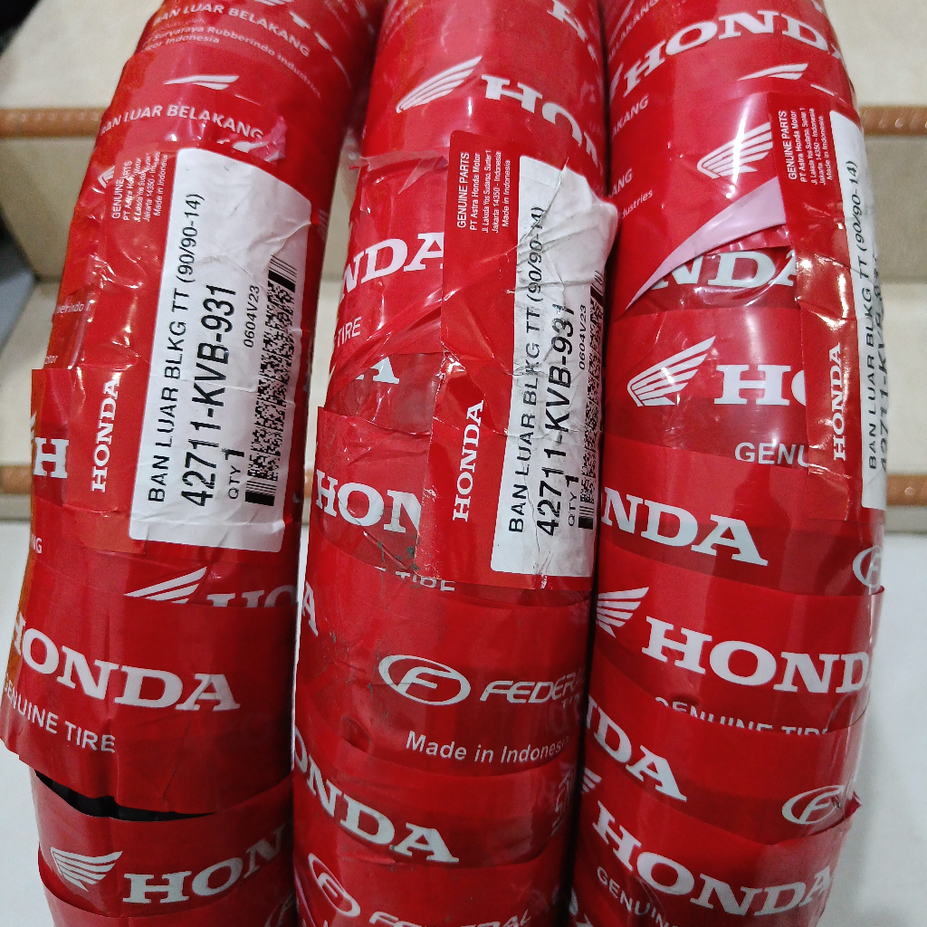 Jual BAN HONDA 90/90-14 FEDERAL FT 235 AHM (bukan tubeless) | Shopee ...