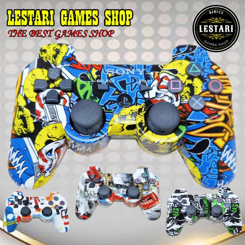 Jual Stik PS3 OP Corak Wireless Stick USB PS3 Motif Karakter army ...