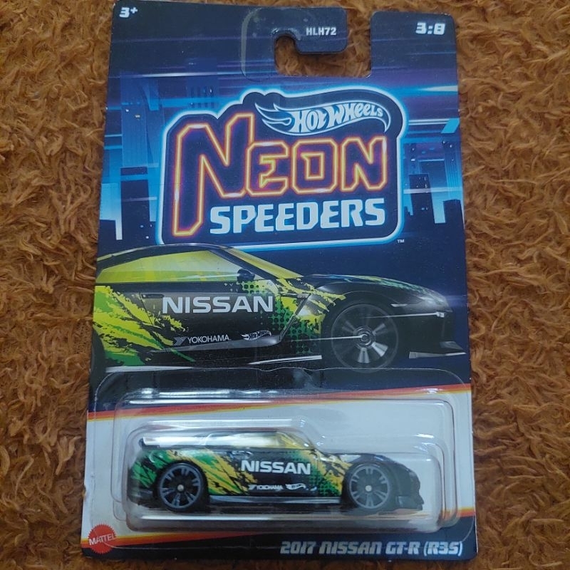 Jual Hot Wheels Nissan GT-R R35 Neon Speeders | Shopee Indonesia