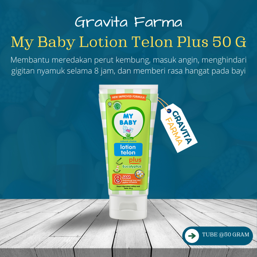 Jual My Baby Lotion Telon Plus Eucalyptus 50 Gram | Shopee Indonesia