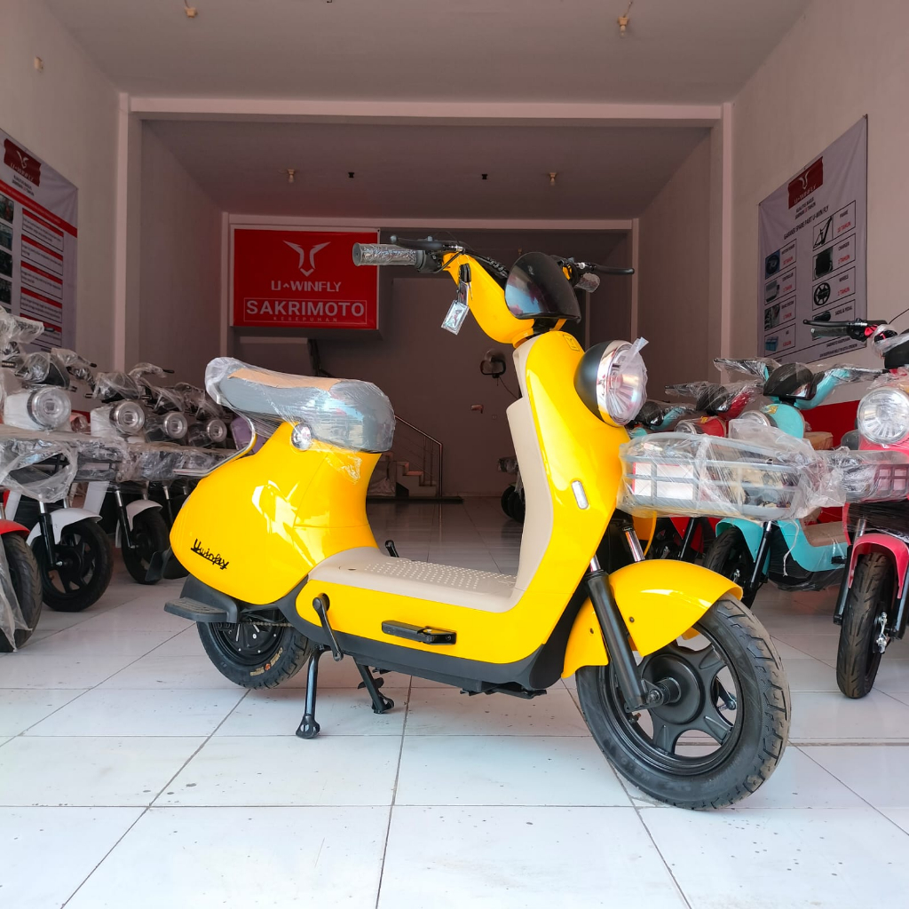 Jual sepeda listrik UWINFLY R8P | Redfish 8 600 watt GARANSI RESMI ...