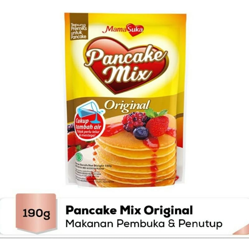 Jual Tepung Pancake MIx Mamasuka 190gr | Shopee Indonesia