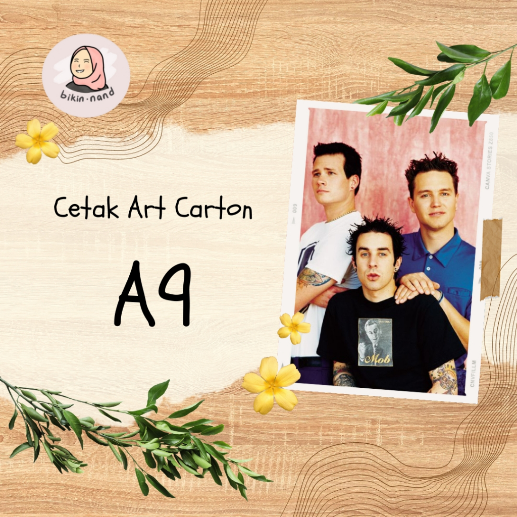 Jual Cetak Art Carton ukuran A9 (4x5 cm) | Shopee Indonesia
