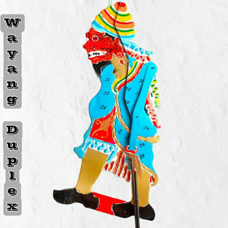 Jual wayang kulit kertas duplex yamadipati biru | Shopee Indonesia