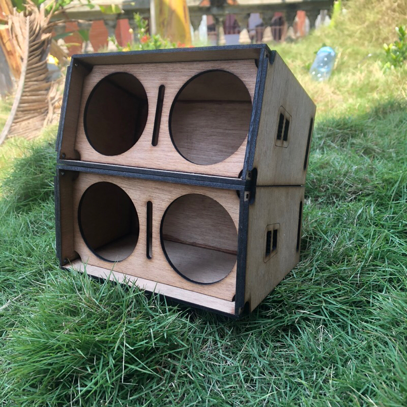 Jual miniatur line array 3 inch dobel | Shopee Indonesia