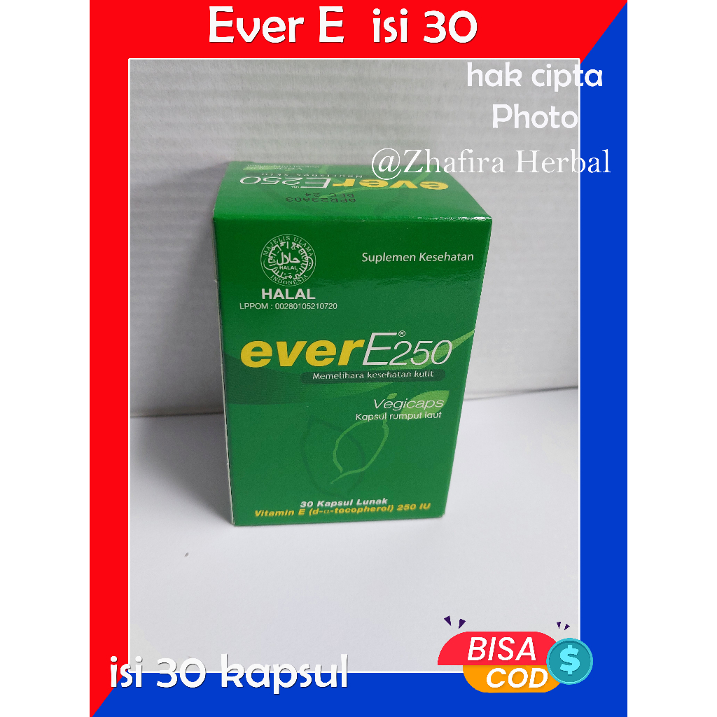 Jual EVER E Botol isi 30 Kapsul | Shopee Indonesia