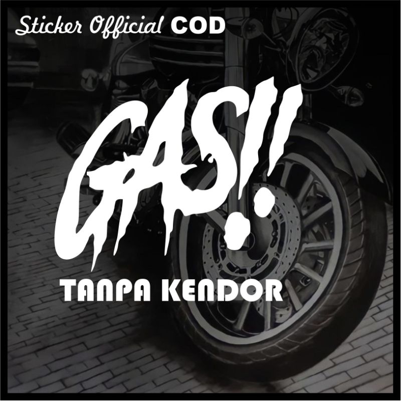 Jual sticker gas gasss, cutting sticker gass | Shopee Indonesia