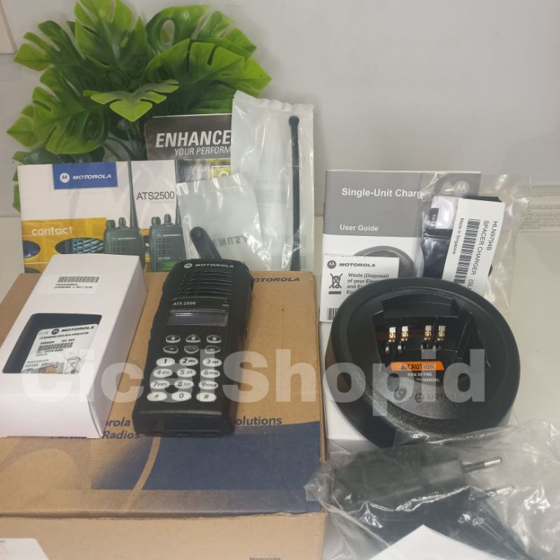 Jual HT Motorola ATS 2500 TRUNKING 800 Mhz Baru Full Set | Shopee Indonesia