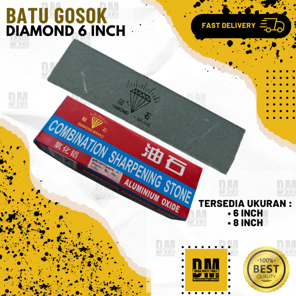 Jual BATU ASAH BATU GOSOK UNGKAL BATU ASAH PISA KOMBINASI DIAMOND 6 8 ...