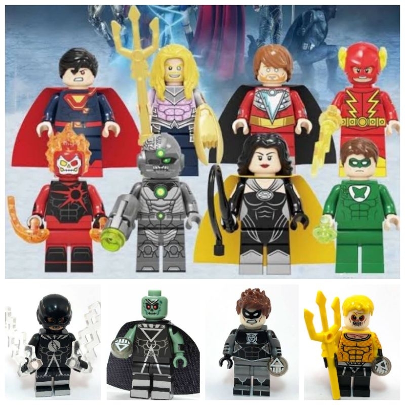 Jual Mainan Crime Syndicate defeating Justice League Ultra Man ...