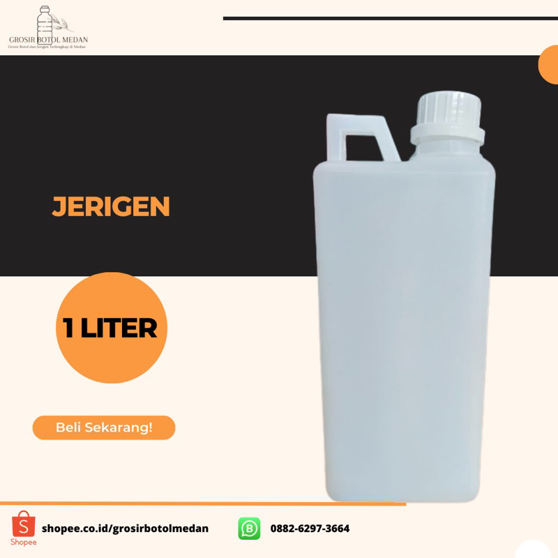 Jual Jerigen 1 liter | Shopee Indonesia